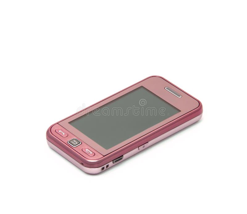 Pink Phone stock photo. Image of square, information - 19442386
