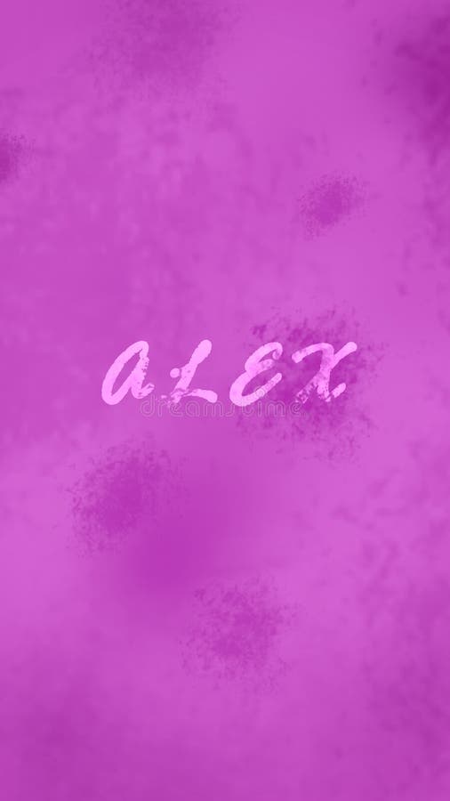 Pink Phone Wallpaper with Name Evelyn Stock de ilustración ...