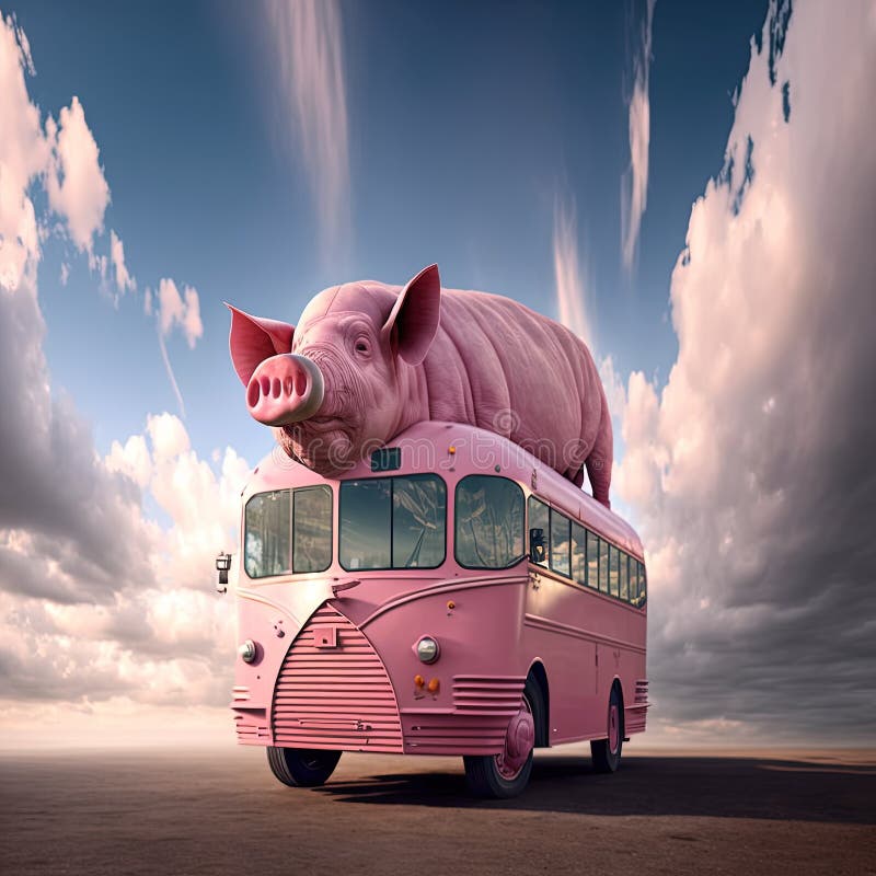 Pig Bus Stock Illustrations – 105 Pig Bus Stock Illustrations, Vectors ...