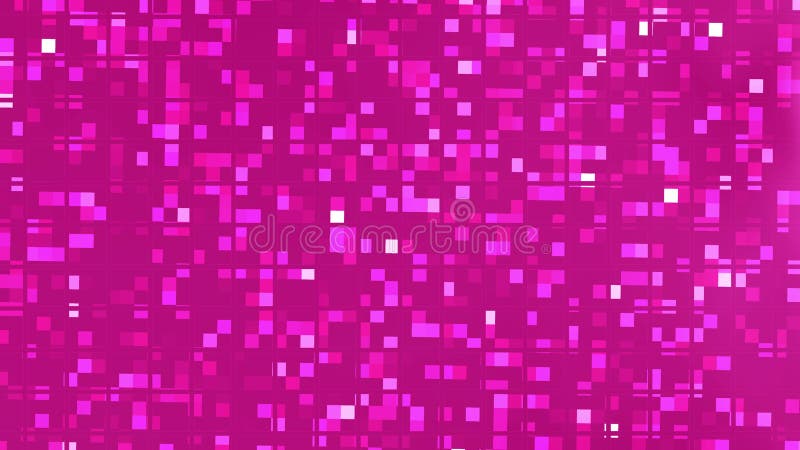 Pink Pixel Grid Animation Background Loop. Stock Footage - Video of ...