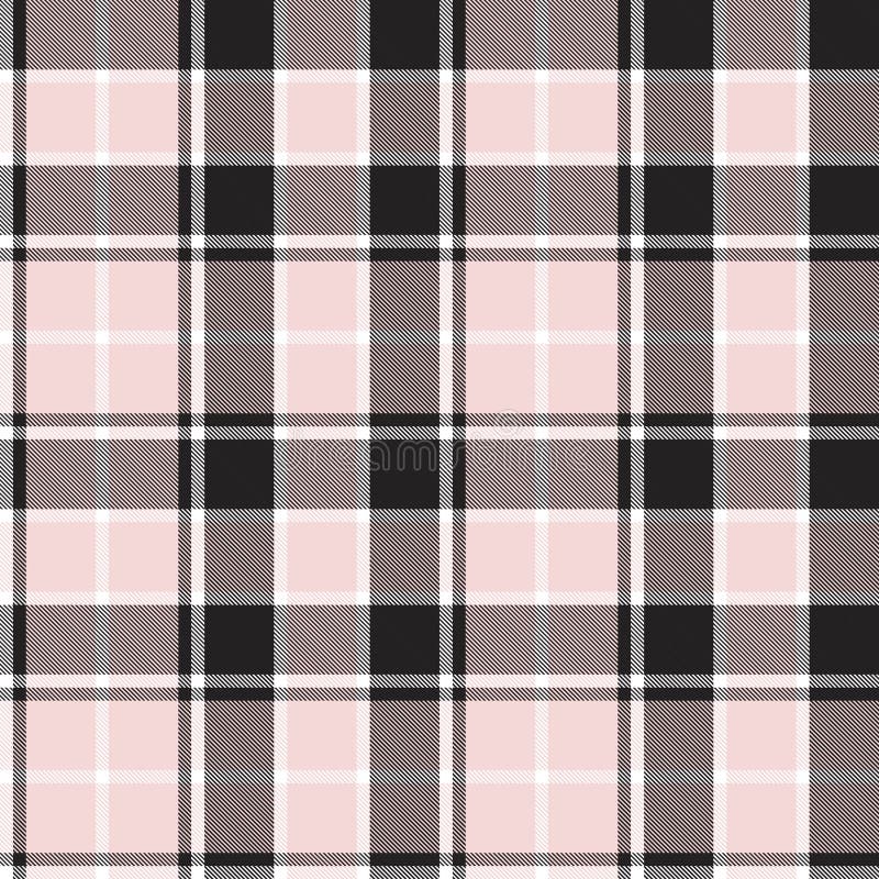 Pink Plaid, Checkered, Tartan Seamless Pattern Stock Vector ...