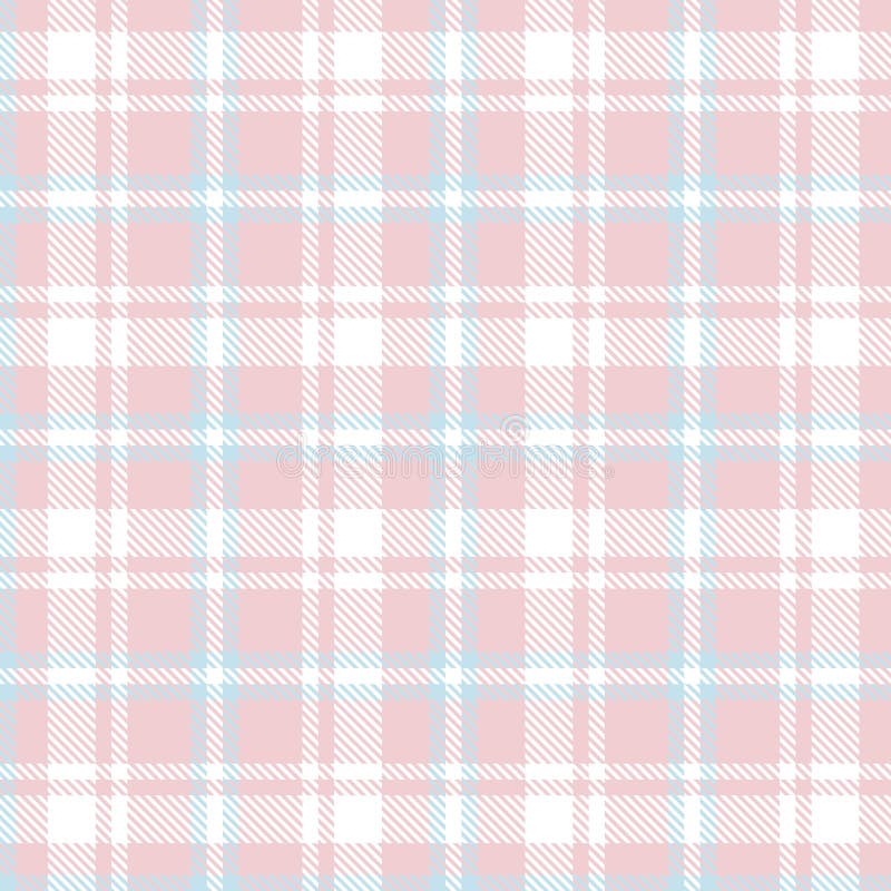 Pink Plaid Tartan Checkered Seamless Pattern Stock Vector ...