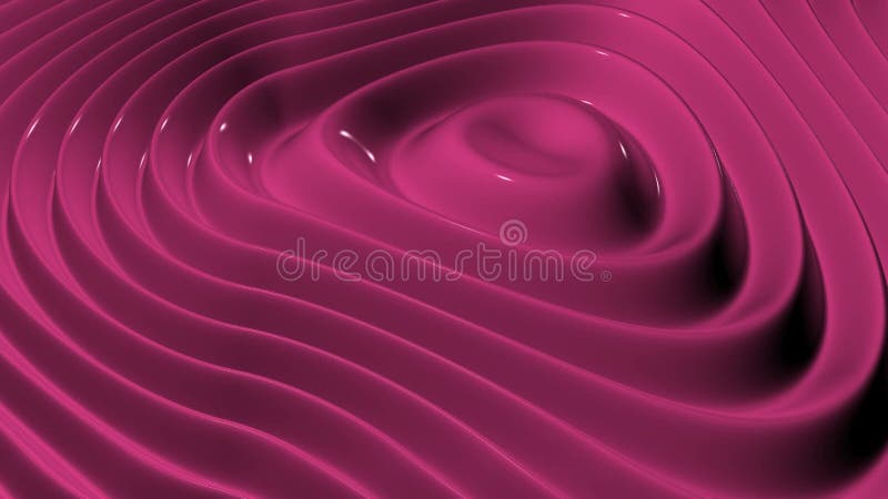 Pink Plasma Waves, Background, Reflection, Unique Design, Luxury, 3D Render Stock Footage ...
