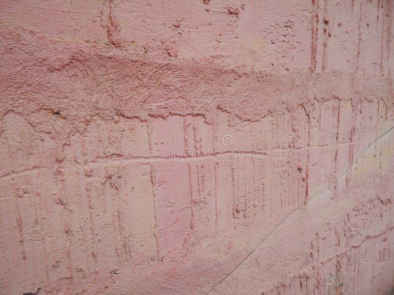 Pink plaster rough. stock photo. Image of textured, plaster - 118055560