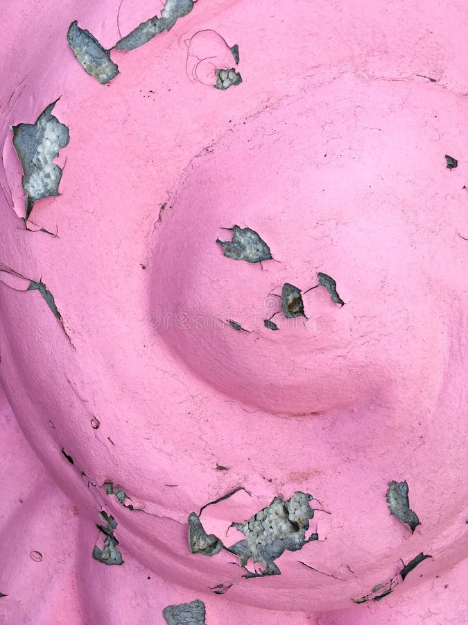 Pink plaster texture stock photo. Image of detail, broken - 81751320