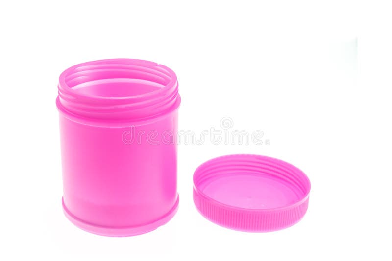 Pink Plastic Bottle of Detergent Stock Photo - Image of collection ...