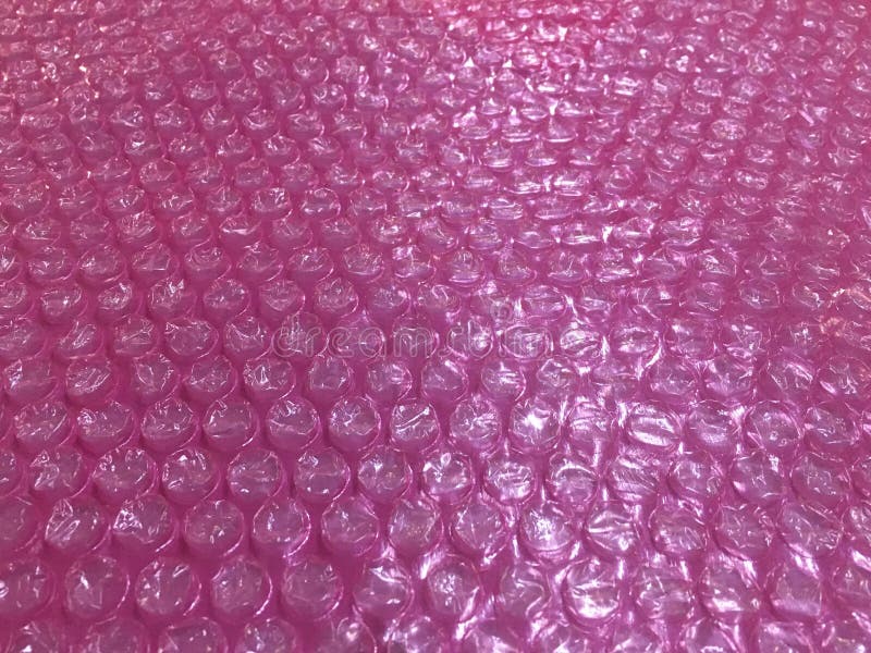 Pink plastic bubbles stock image. Image of pattern, protect - 92323271