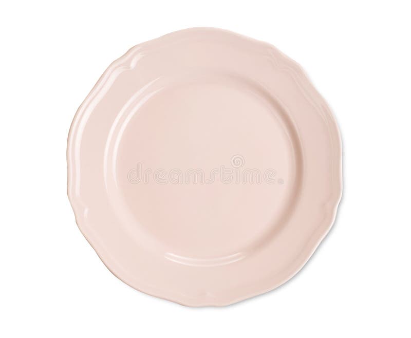 Pink plate stock image. Image of copy, white, pink, setting - 70464993