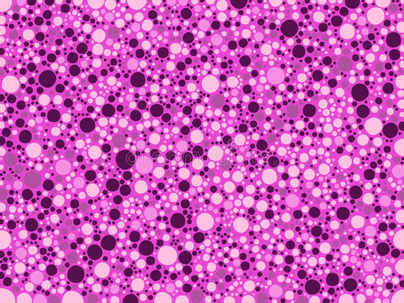 Pink Polka Dot Pattern Design for Wallpaper, Background, Textile Art ...
