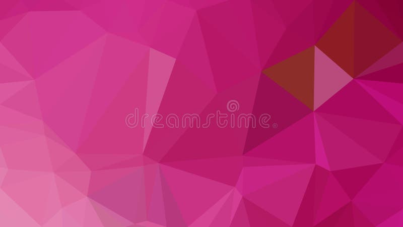 Pink Polygon Triangle Pattern Background Stock Vector - Illustration of ...
