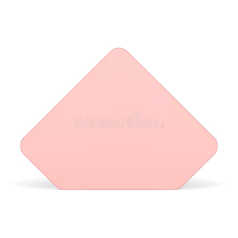 Pink Polygonal Wall Angled Geometric Shape Decorative Design Element ...