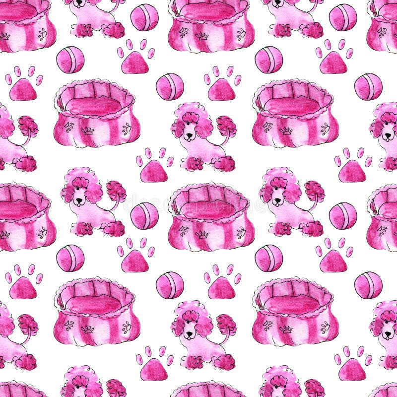 1,573 Pink Dog Pattern Stock Photos - Free & Royalty-Free Stock Photos ...