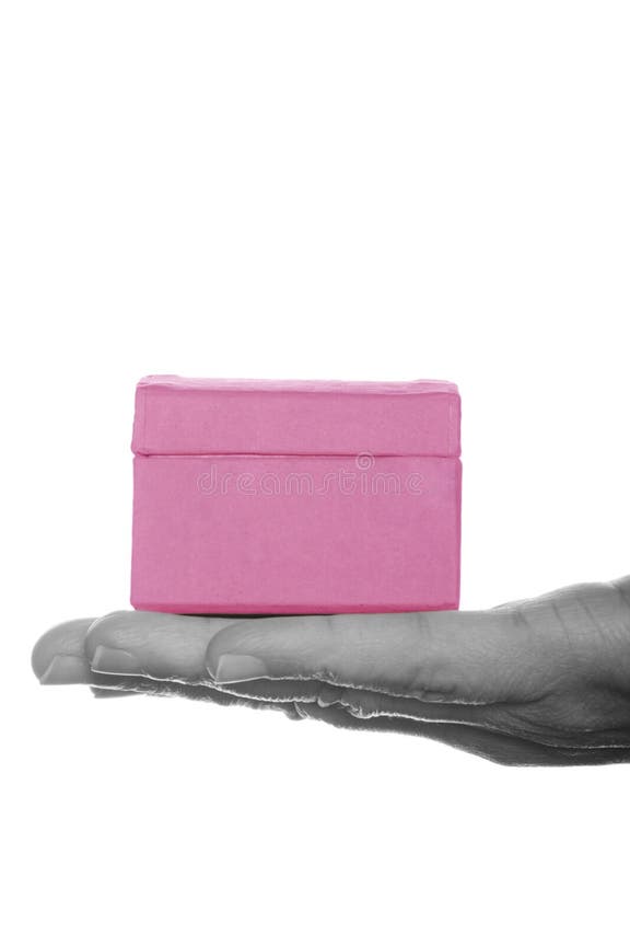 Pink present stock image. Image of treasure, trinket, chest - 1720027