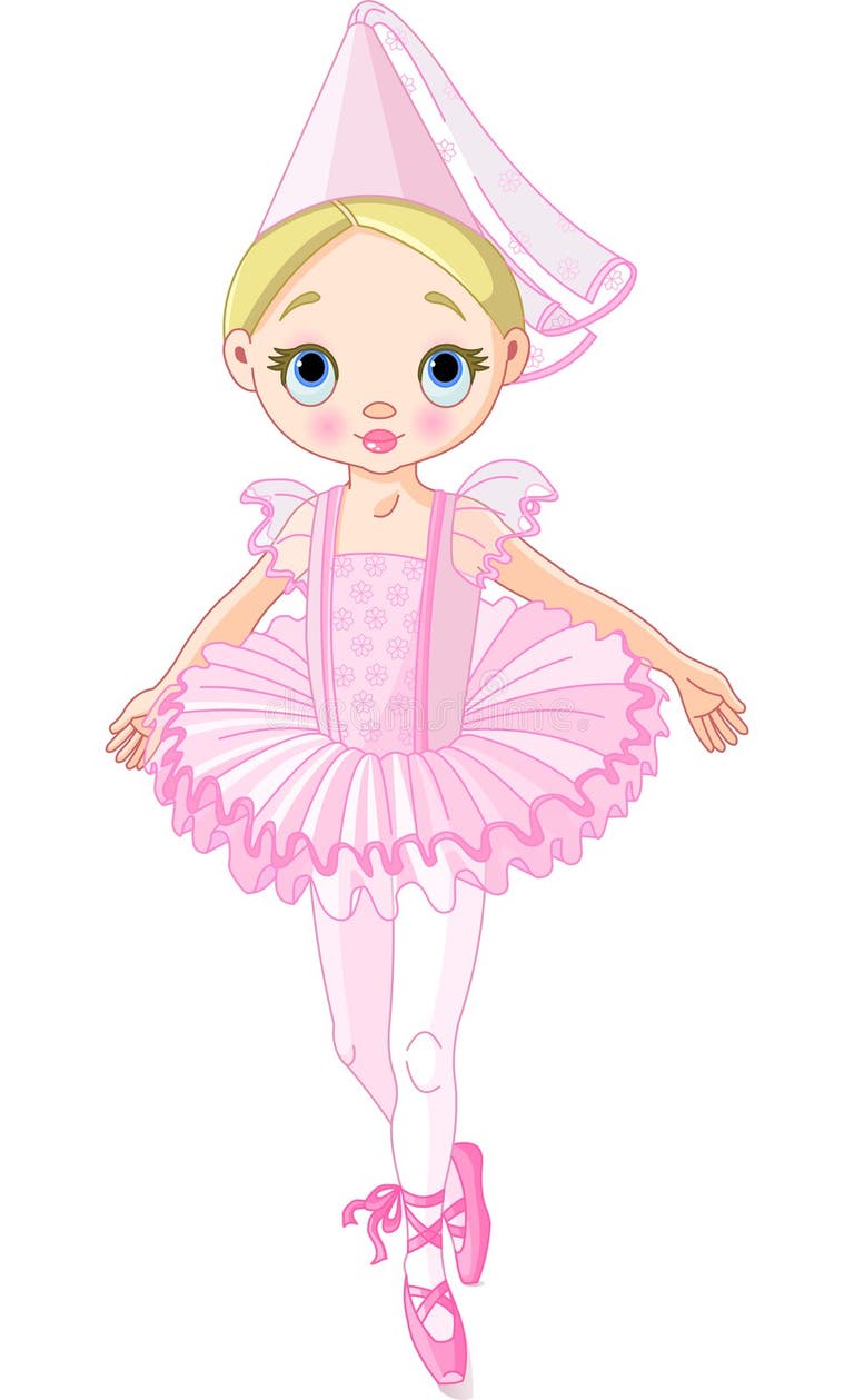 Little Princess Ballerina Stock Illustrations – 3,200 Little Princess ...