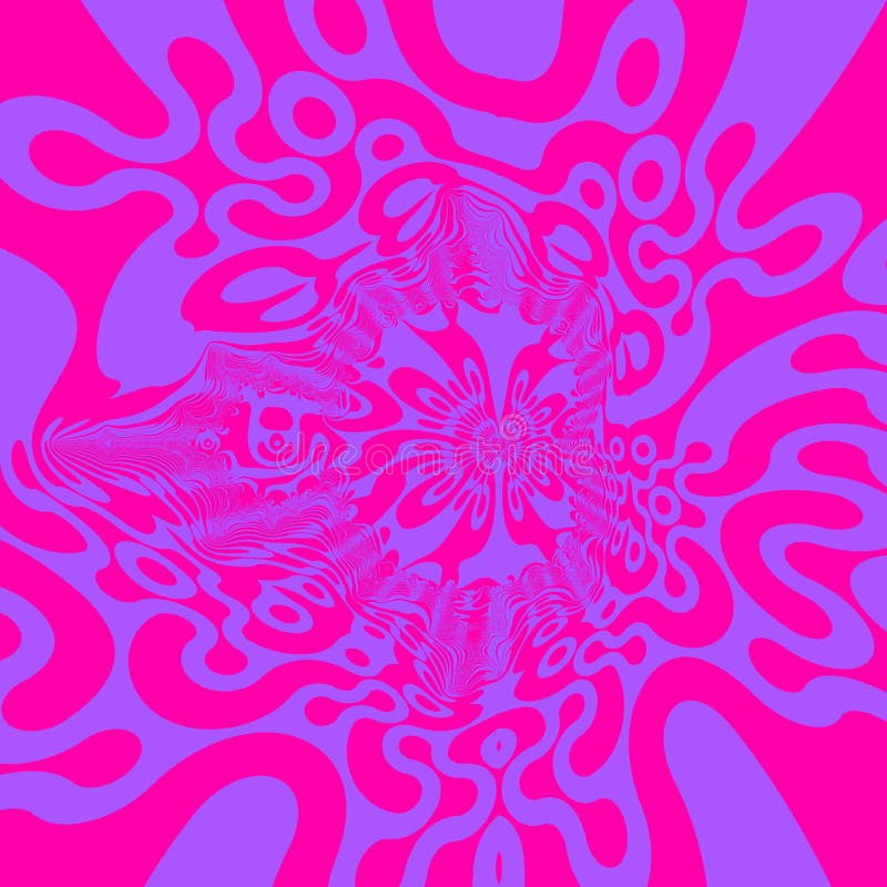 Pink Purple Abstract Shapes Background Stock Illustration ...