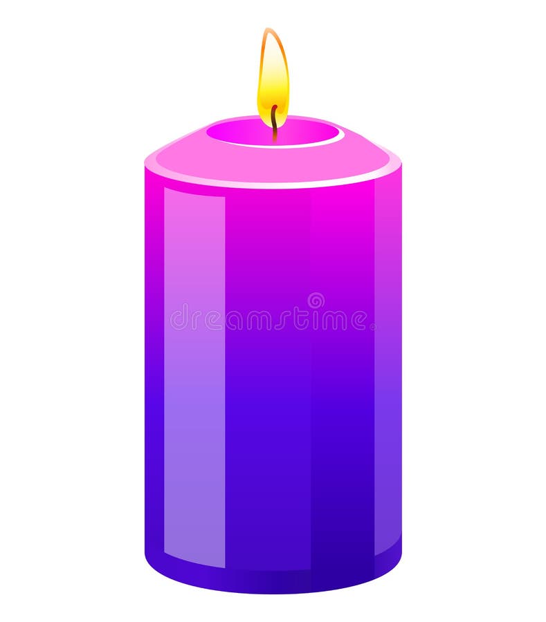 Candle stock vector. Illustration of holiday, vertical - 39322846
