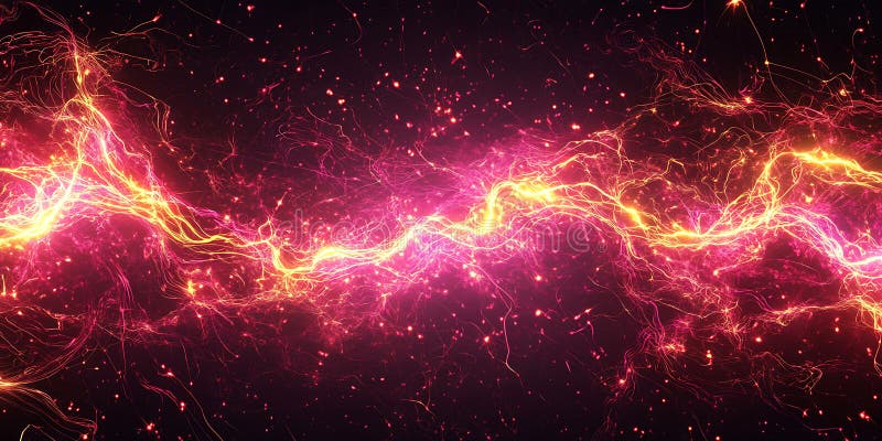 Pink Purple Energy Background Stock Illustration - Illustration of ...