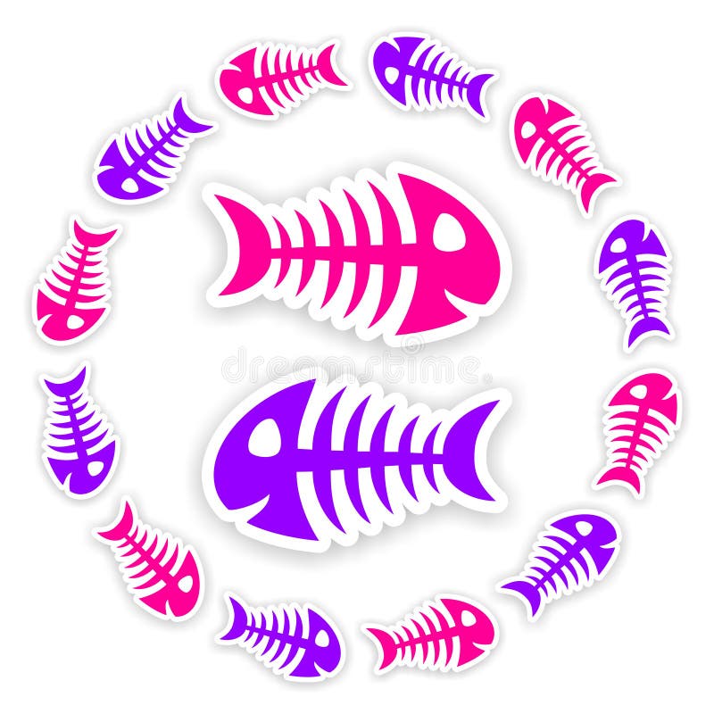 Stickers Of Rounded Color Comics Text Bubbles Stock Illustration ...