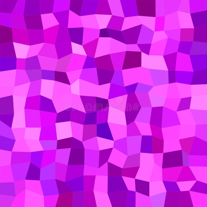 Purple Rectangle Mosaic Border Background Stock Vector - Illustration ...