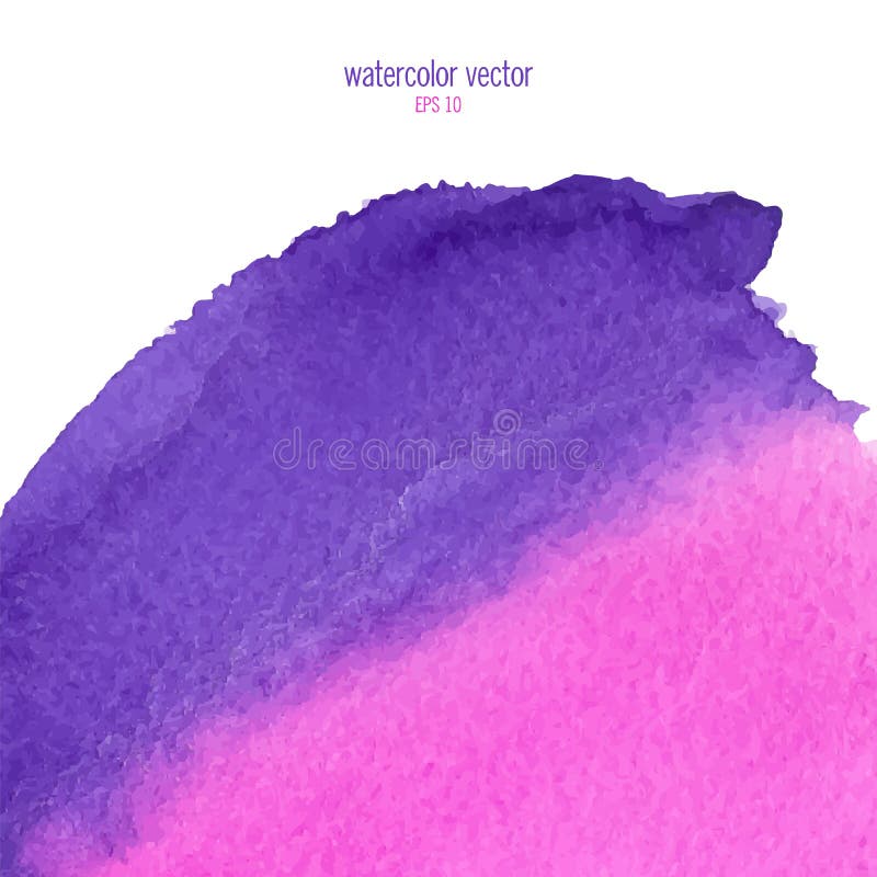 Pink and Purple Watercolor Squarer Background Stock Vector ...
