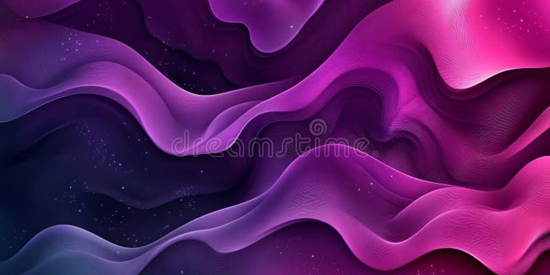 Pink and Purple Waves Flowing Seamlessly, Creating a Mesmerizing ...