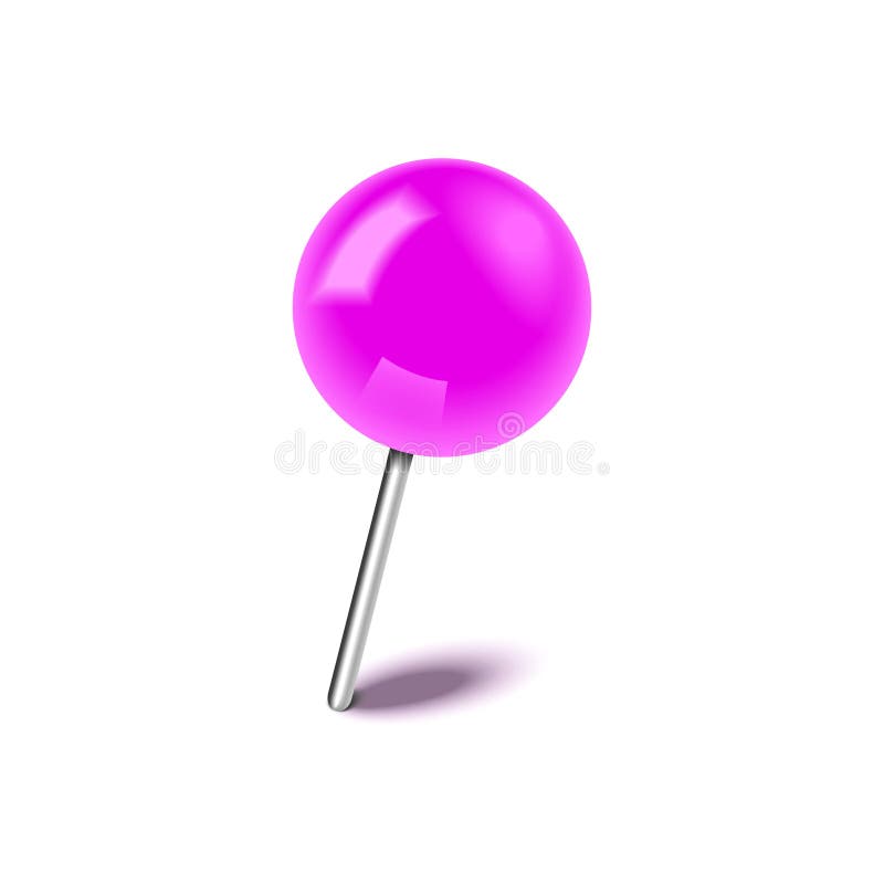 Pink Pushpin Stock Illustrations – 623 Pink Pushpin Stock Illustrations ...