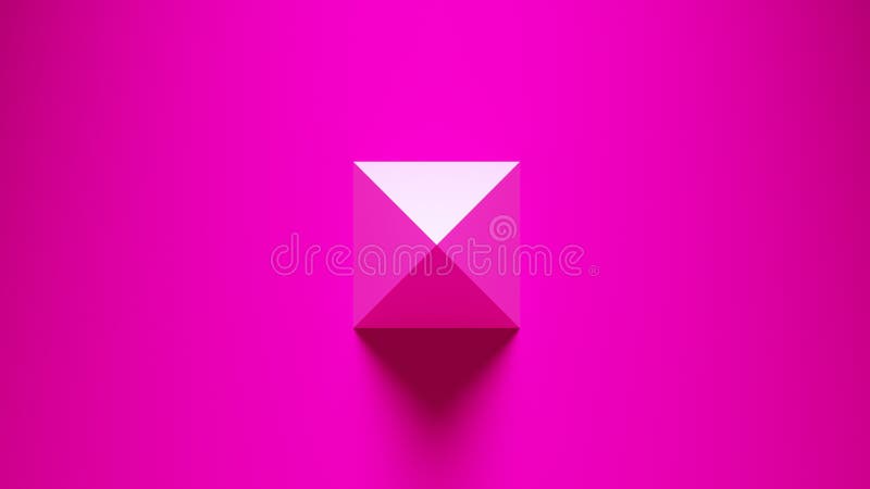 Pink pyramid stock illustration. Illustration of light - 182567903