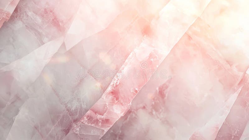 Pink Quartz Texture Background with Light Shining through, Creating a ...