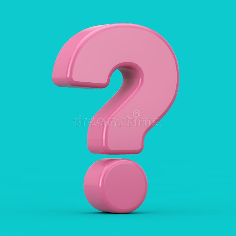 Pink 3d Question Mark Stock Illustrations – 711 Pink 3d Question Mark ...