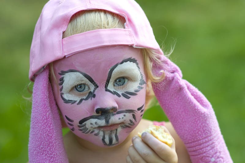 Pink Rabbit stock image. Image of leisure, girls, children - 16533305