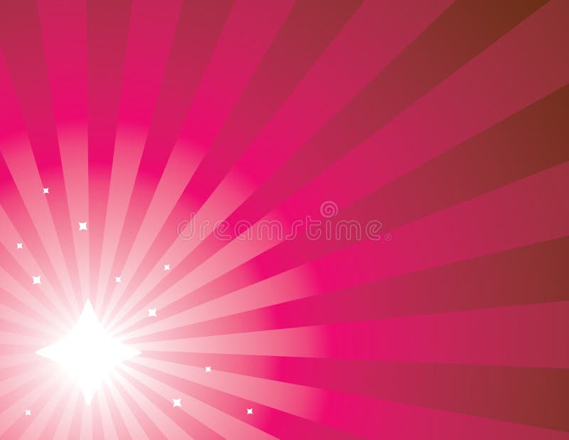 Pink Radiating Ray Background 1 Stock Vector - Illustration of radiates ...