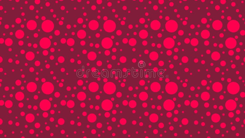 Pink Random Circles Dots Background Pattern Stock Vector - Illustration ...