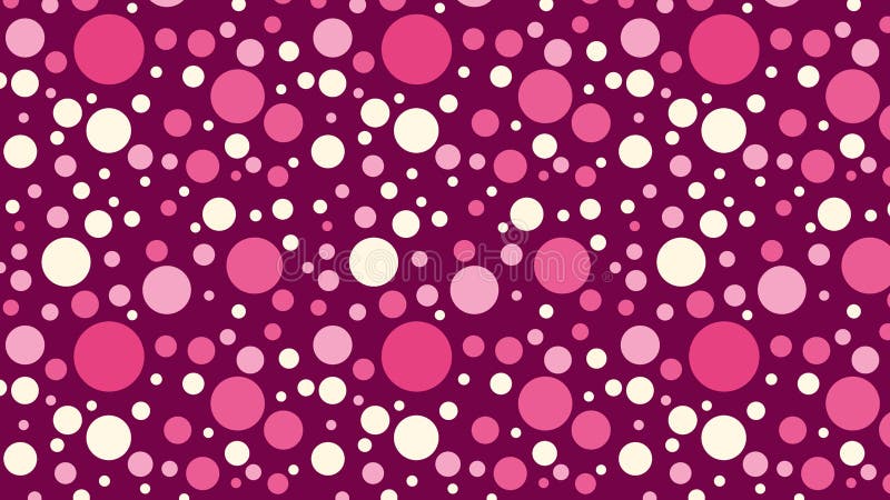Pink Random Scattered Dots Pattern Vector Art Stock Vector ...