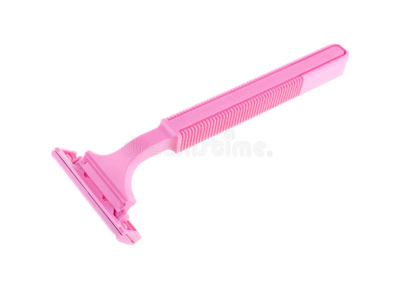 Pink razor stock photo. Image of removal, morning, item - 15151686