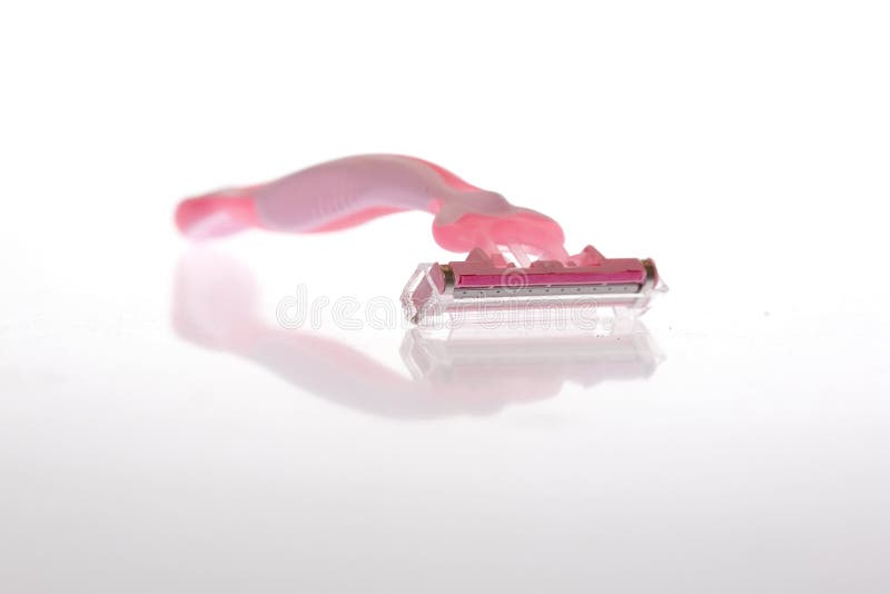 Pink razor stock photo. Image of shaving, care, female - 7517822