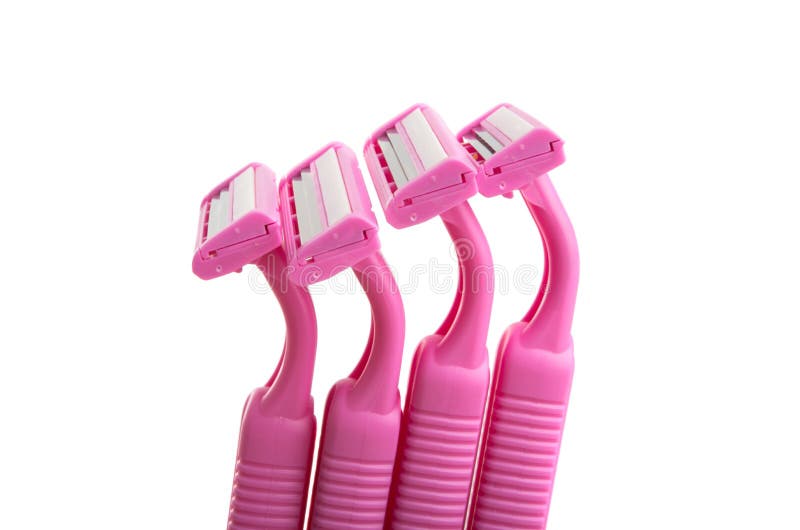 Pink razor stock photo. Image of shaver, razors, personal - 150823424