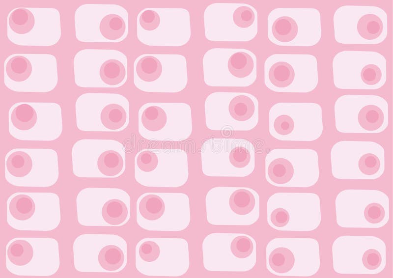 Pink rectangle pattern. stock vector. Illustration of cartoon - 2400520