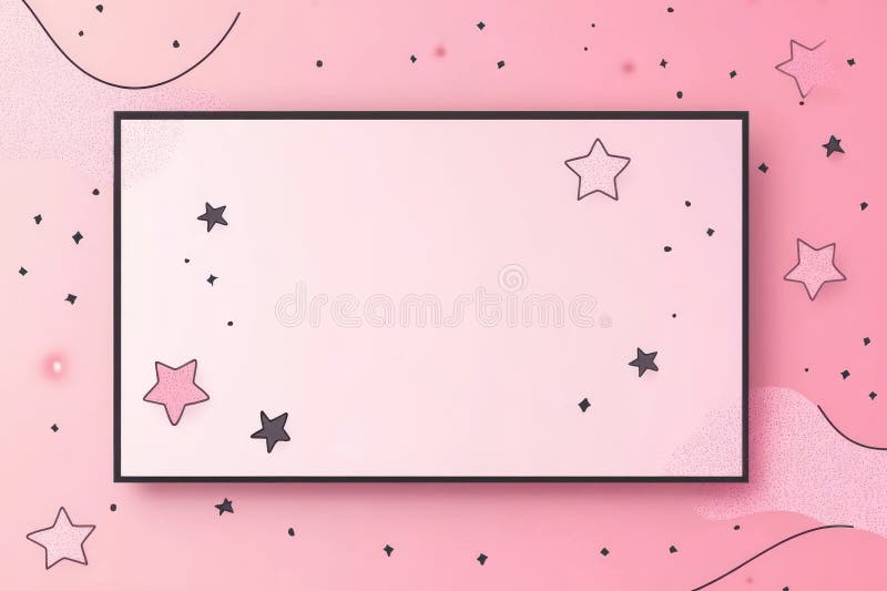 Whimsy Fun Star Border Frame Stock Photos - Free & Royalty-Free Stock ...