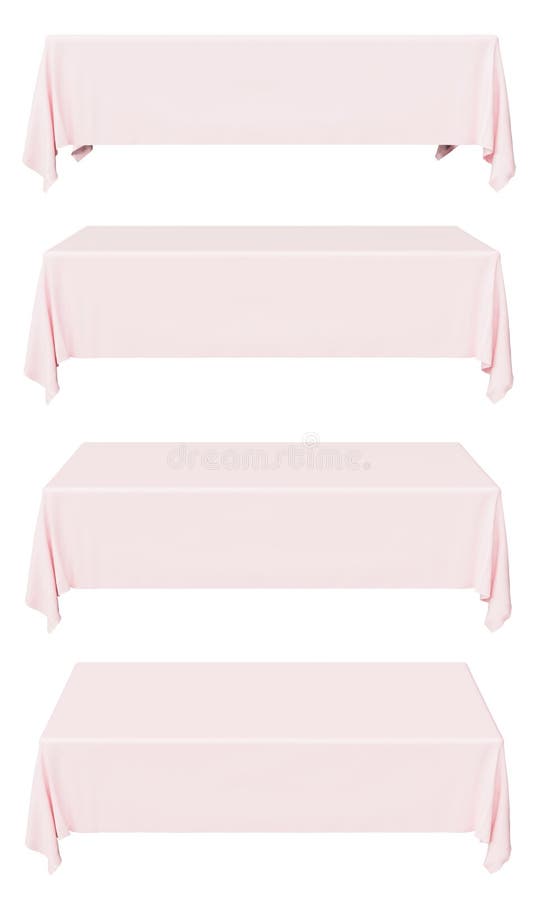 Rectangular Tablecloth Collection Stock Illustration - Illustration of ...