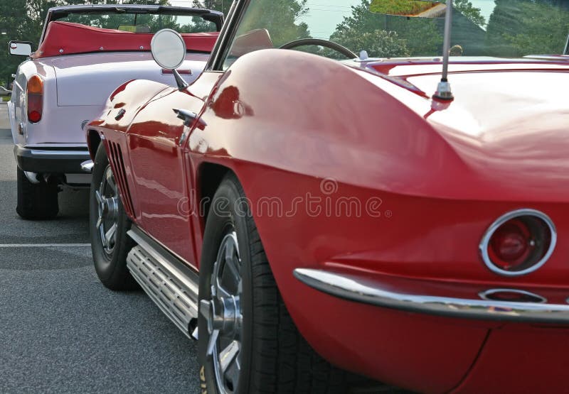 Pink and Red stock image. Image of shiny, cars, automobile - 2980203