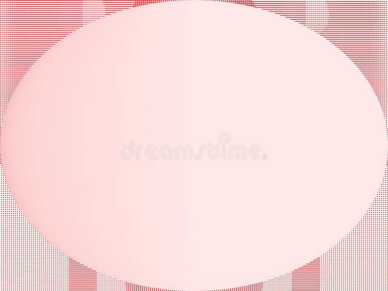 Pink Red Blank Label in Round Ellipse Shape Stock Illustration ...