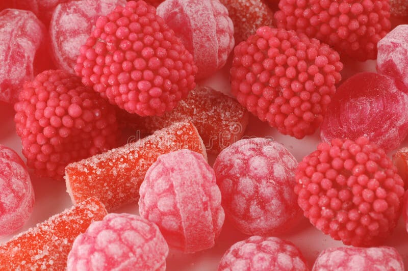 Pink and Red Candy Background Stock Photo - Image of temptation, pink ...