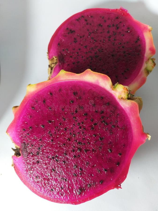 Pink red dragon fruit stock photo. Image of dragon, pink - 193216046