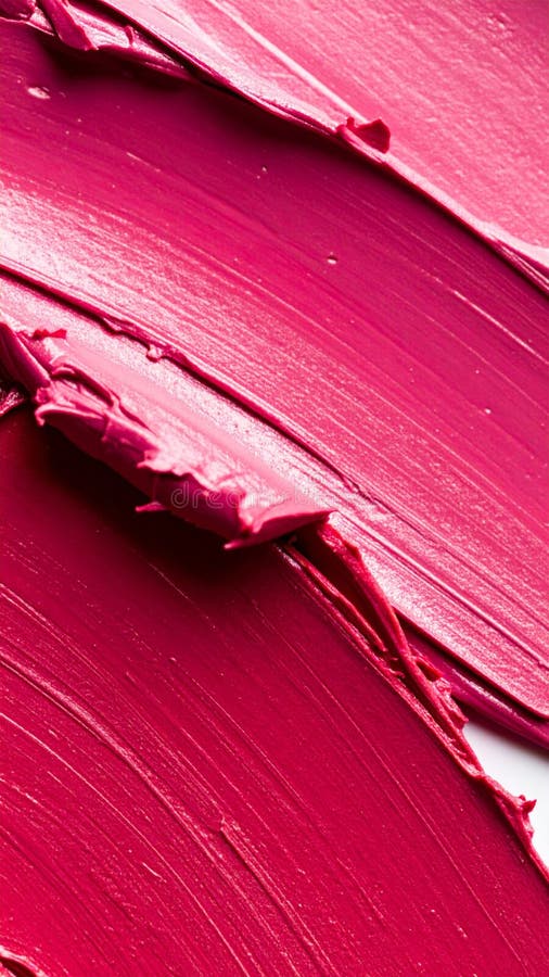 Pink and Red Lipstick Swirl Texture Background Stock Illustration ...