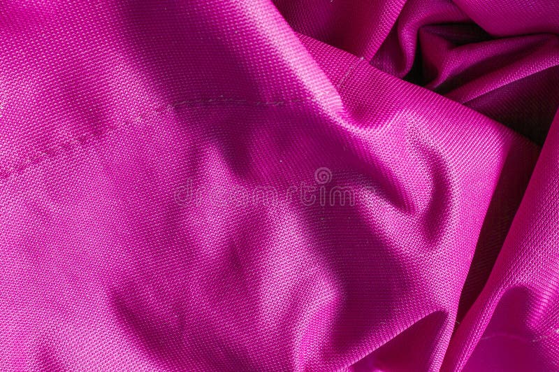 Pink Reflective Fabric Texture or Background Stock Photo - Image of ...