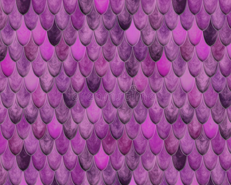 Pink Repeating Mermaid Fish Scale Pattern Stock Image - Image of girly ...