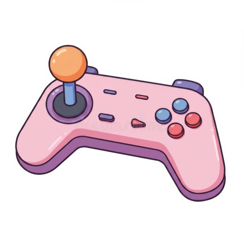 Joystick Game Controller Icon, Outline Style Stock Vector ...
