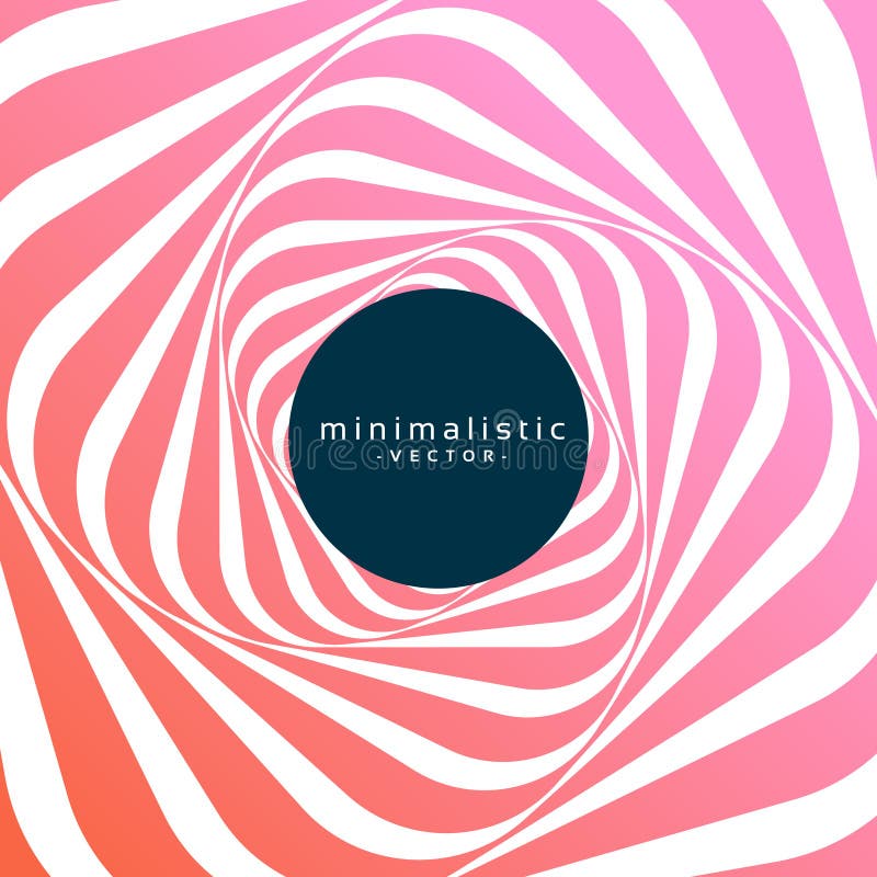 Pink Retro Style Background with 3d Effect Stock Vector - Illustration ...