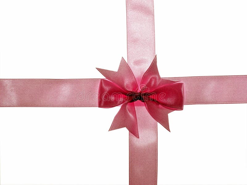 Pink ribbon stock image. Image of diagonal, gifts, present - 781729