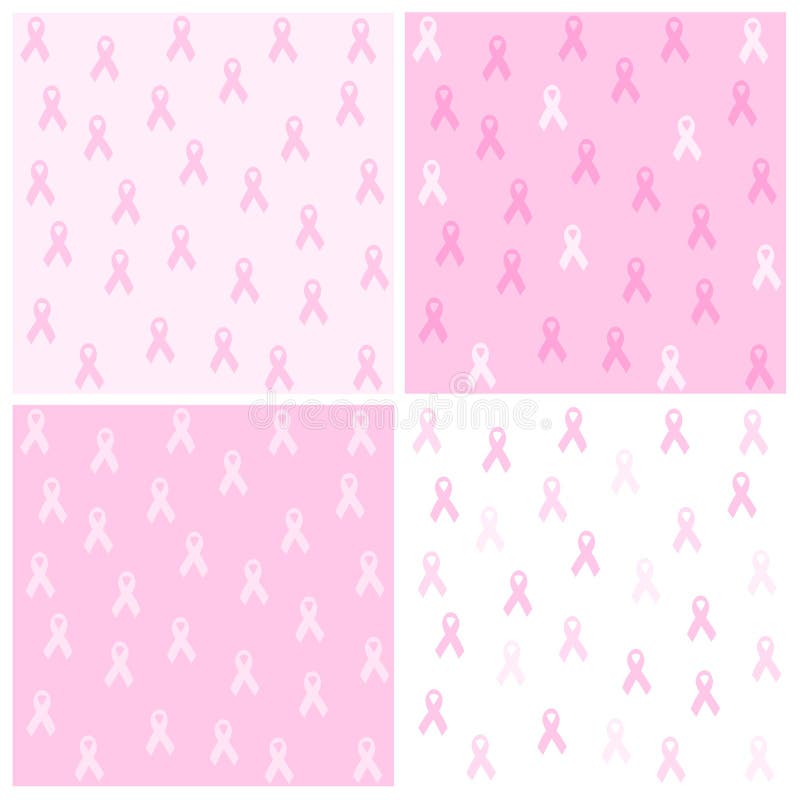 Pink ribbon background stock vector. Illustration of healthy - 17329754